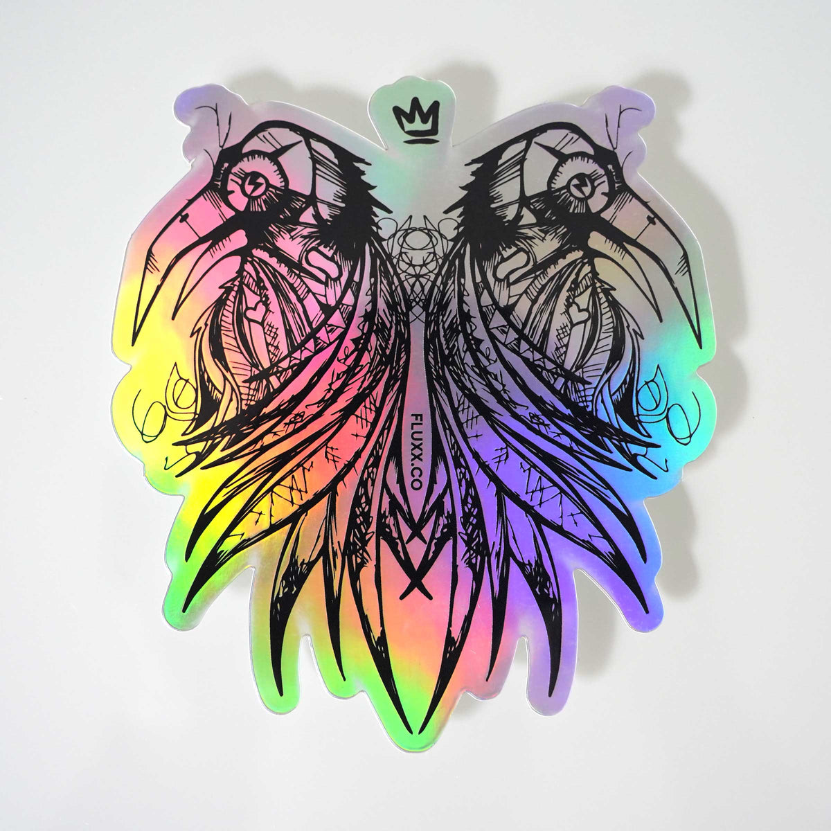 Royal Raven Stickers 3-Pack – FLUXX Collective